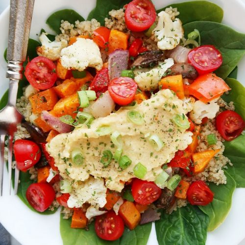 Vegetable Power Bowl - Deliciously Made From Plants